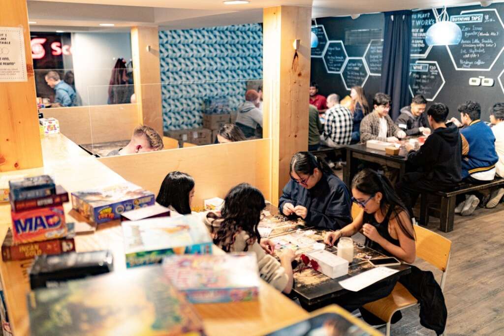 HexCalgary-interior - The Hexagon Board Game Cafe